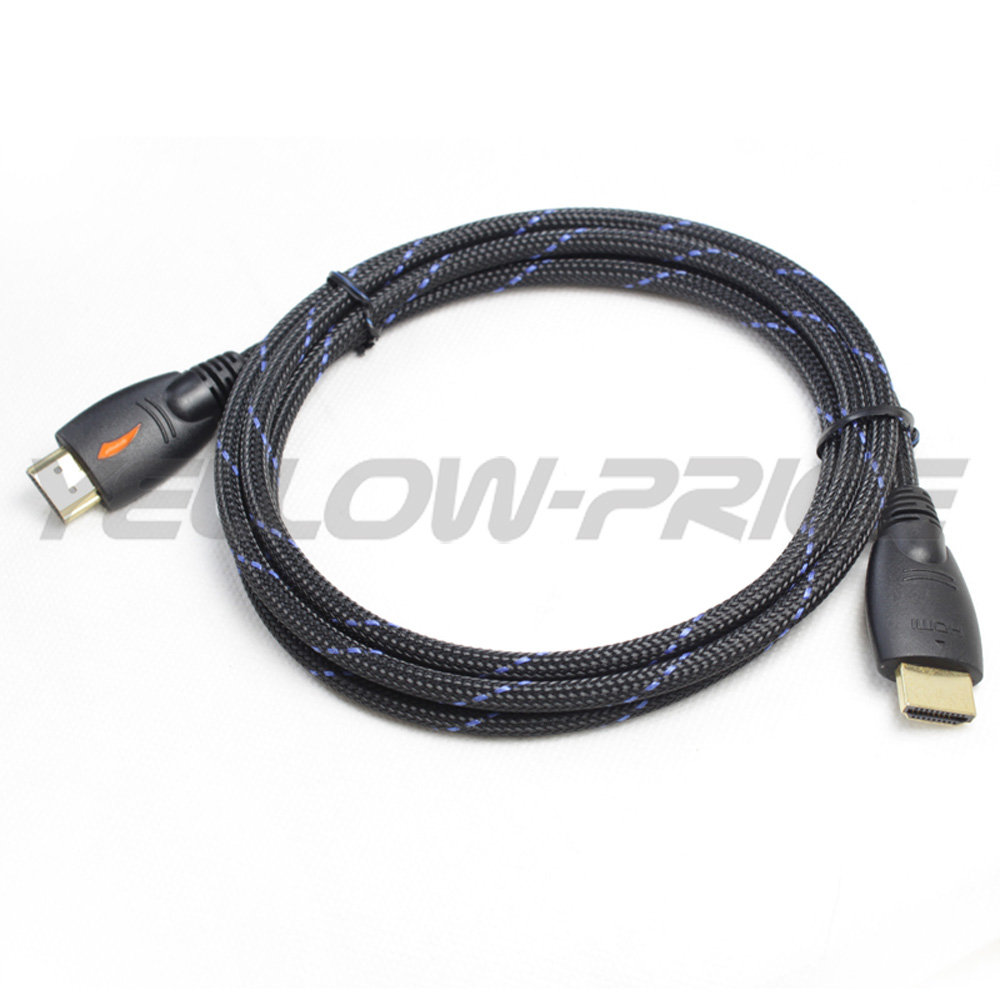Braided 8M HDMI Cable v1.4 Ultra HD 1080p 3D High Speed with Ethernet ...