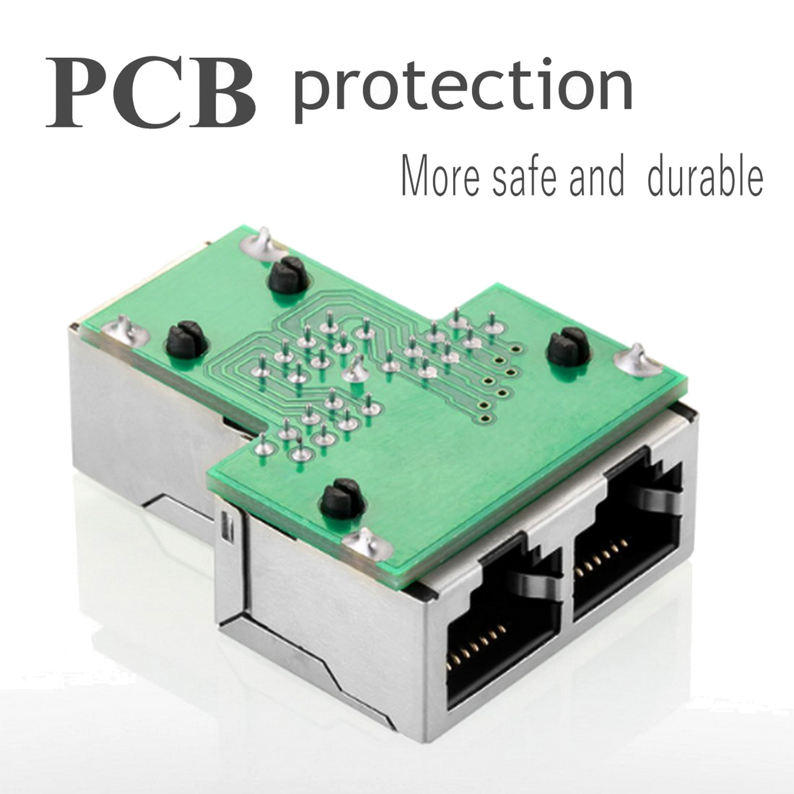 Купить Привод Yellow-price Cat 5e 6 /Cat 7 Lan Ethernet Socket Splitter ...