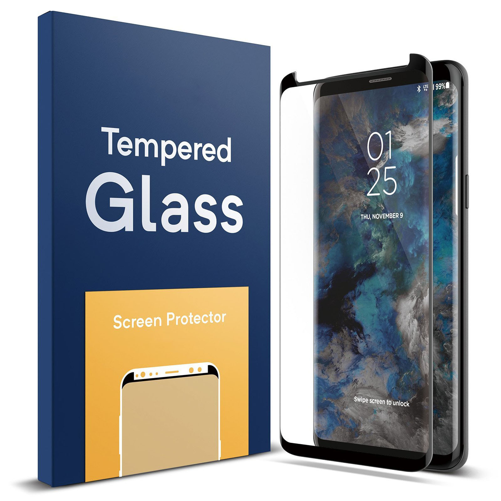 [Crack Saver] Samsung Galaxy Note 9 8 S9 S8 Plus Hard Tempered Glass ...