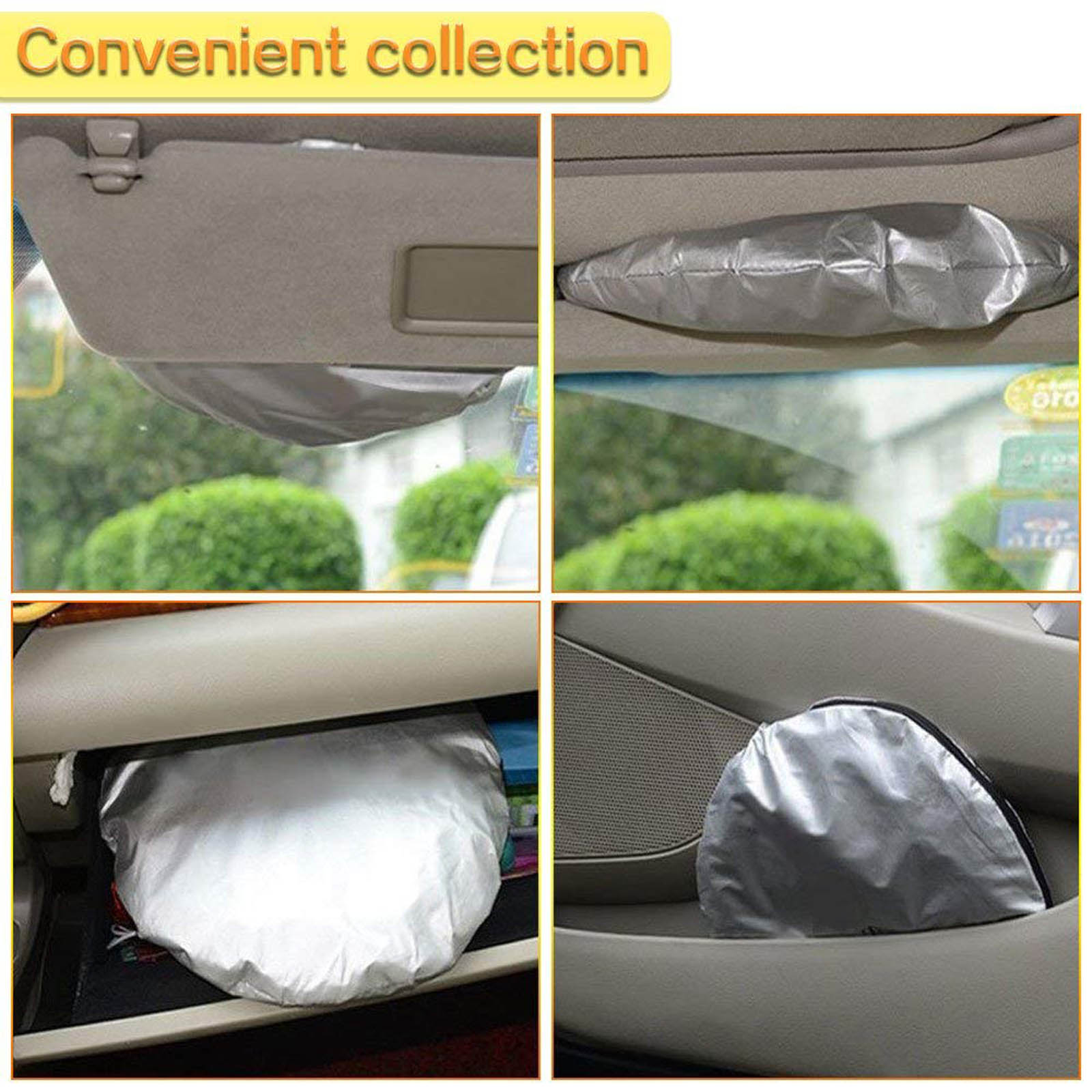 Car Front Window Sun Shade Visor Folding Auto Windshield Block Cover ...